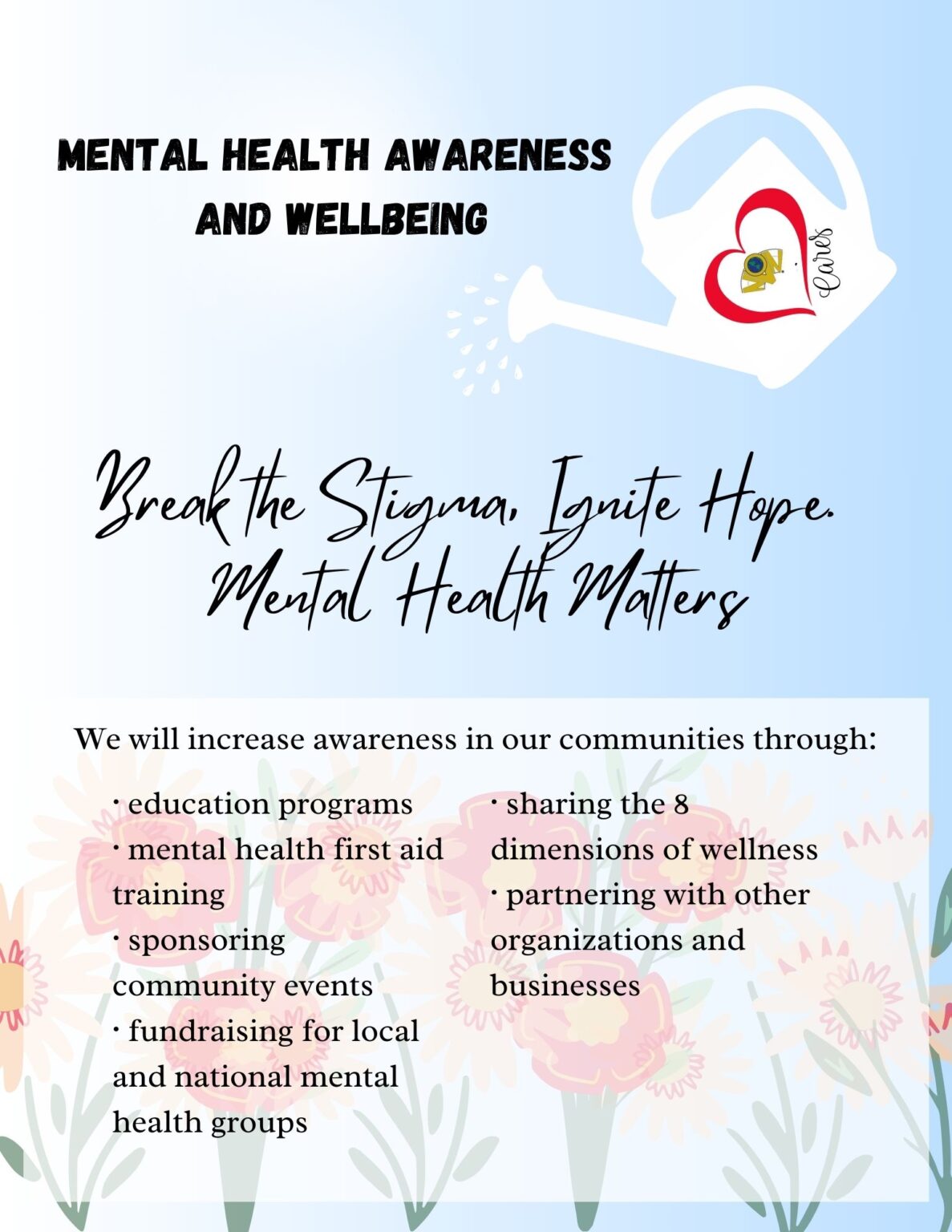 Break the Stigma, Ignite Hope, Mental Health Matters | National ...